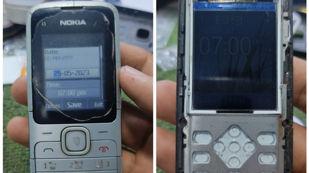 Nokia C1 light problem - YouTube