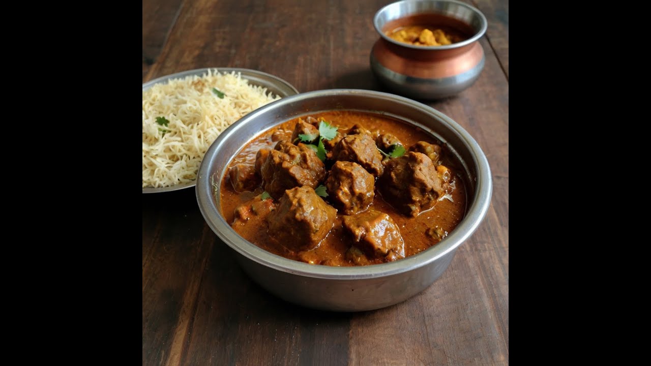 Full Goat Mutton Devilled | Traditional Mutton Cook | Mutton Roast ...