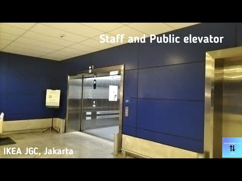 Kone Transys Freight elevator at IKEA JGC, East Jakarta - YouTube