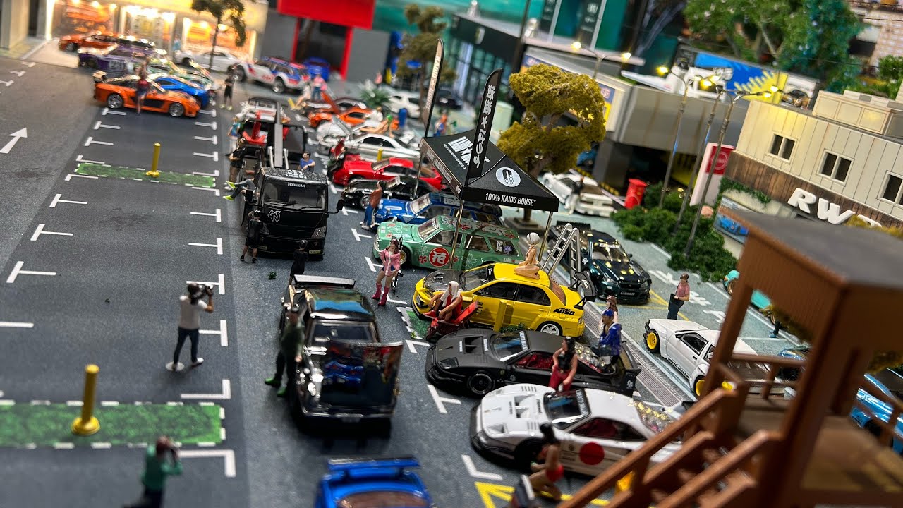 LIFE IN 1/64 SCALE- REALISTIC DIORAMA SCENES straight from TOKYO CITY ...