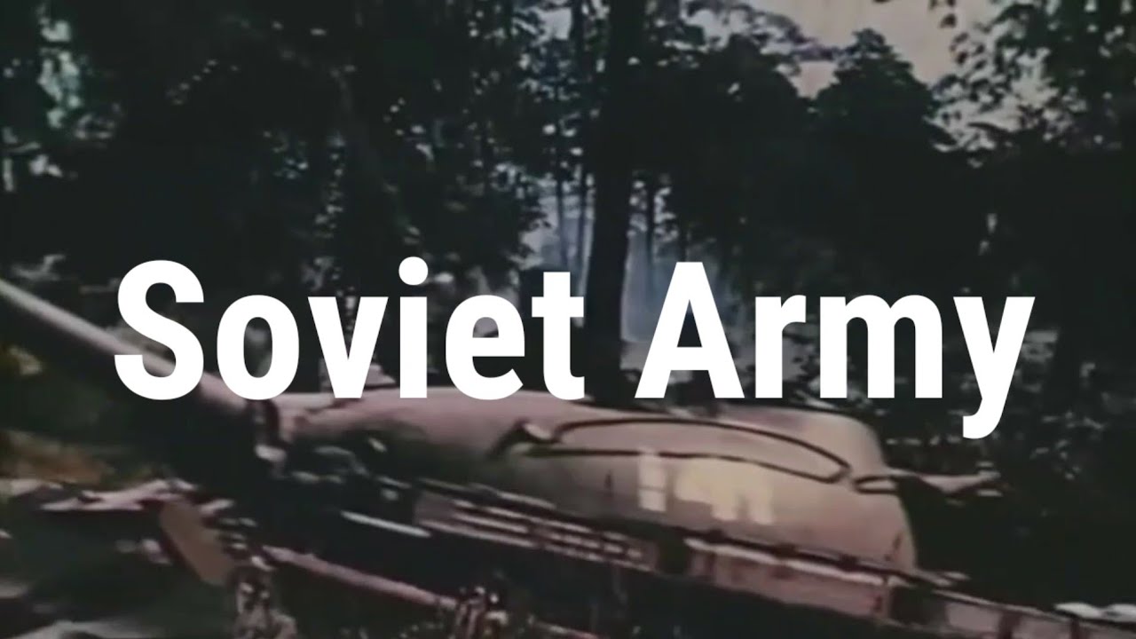 Soviet Army - 1980s - YouTube