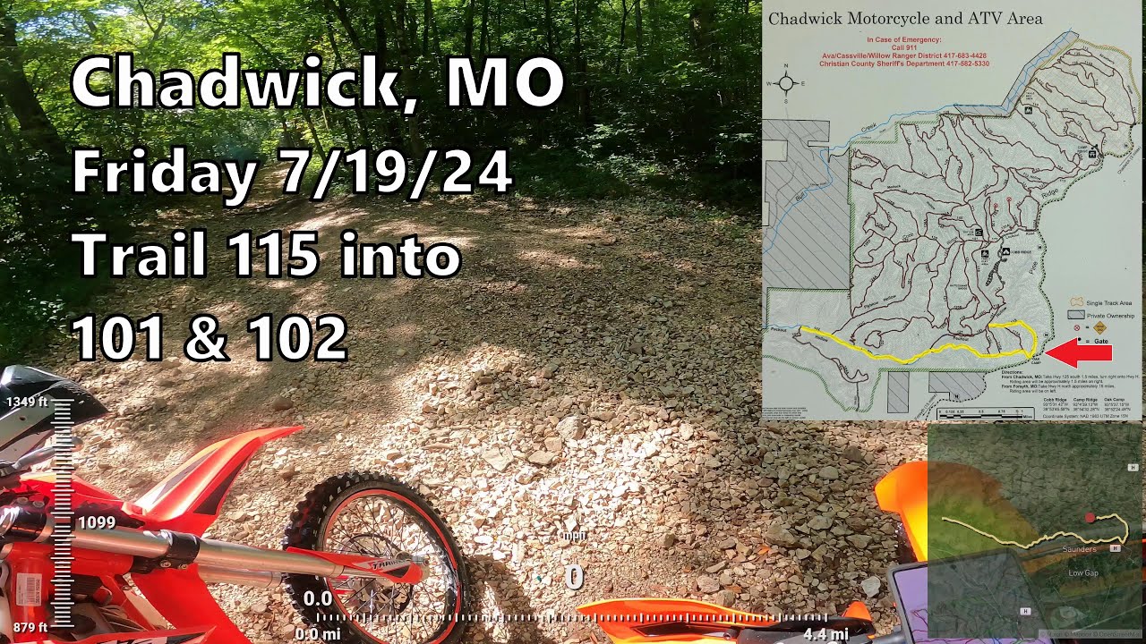Trails 115, 101, & 102 (Moderate/Easy) - Chadwick Motorcycle & ATV Area ...