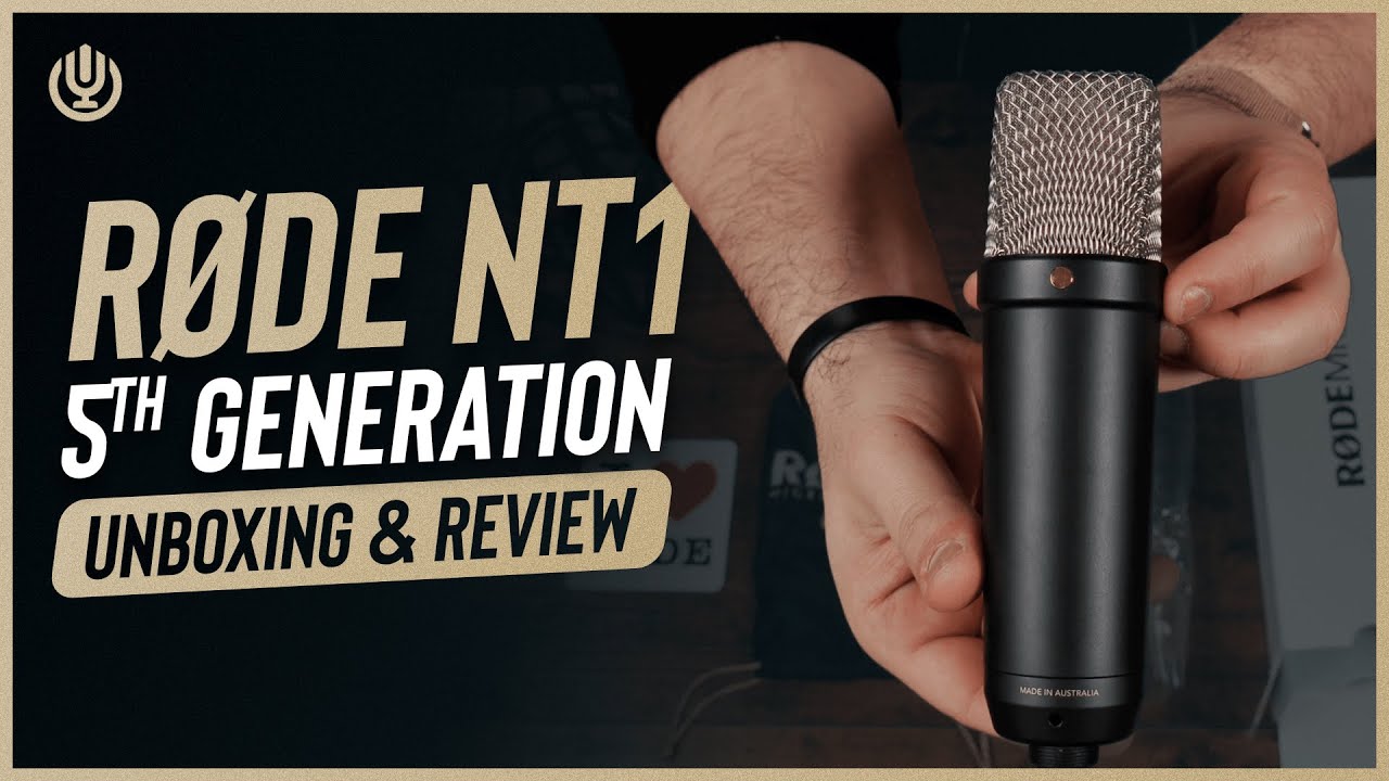 Unveiling the New NT1 5th Generation by @rodemic Unboxing and First ...