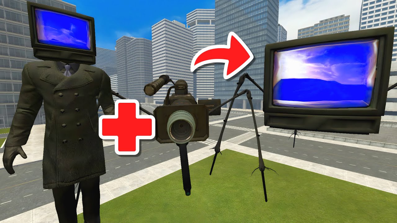 NEW UPGRADED TV MAN STRIDER VS ALL SKIBIDI TOILET BOSSES in Garry's Mod ...