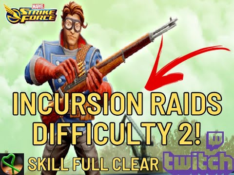 Incursion Raids Difficulty 2 Skill! - YouTube