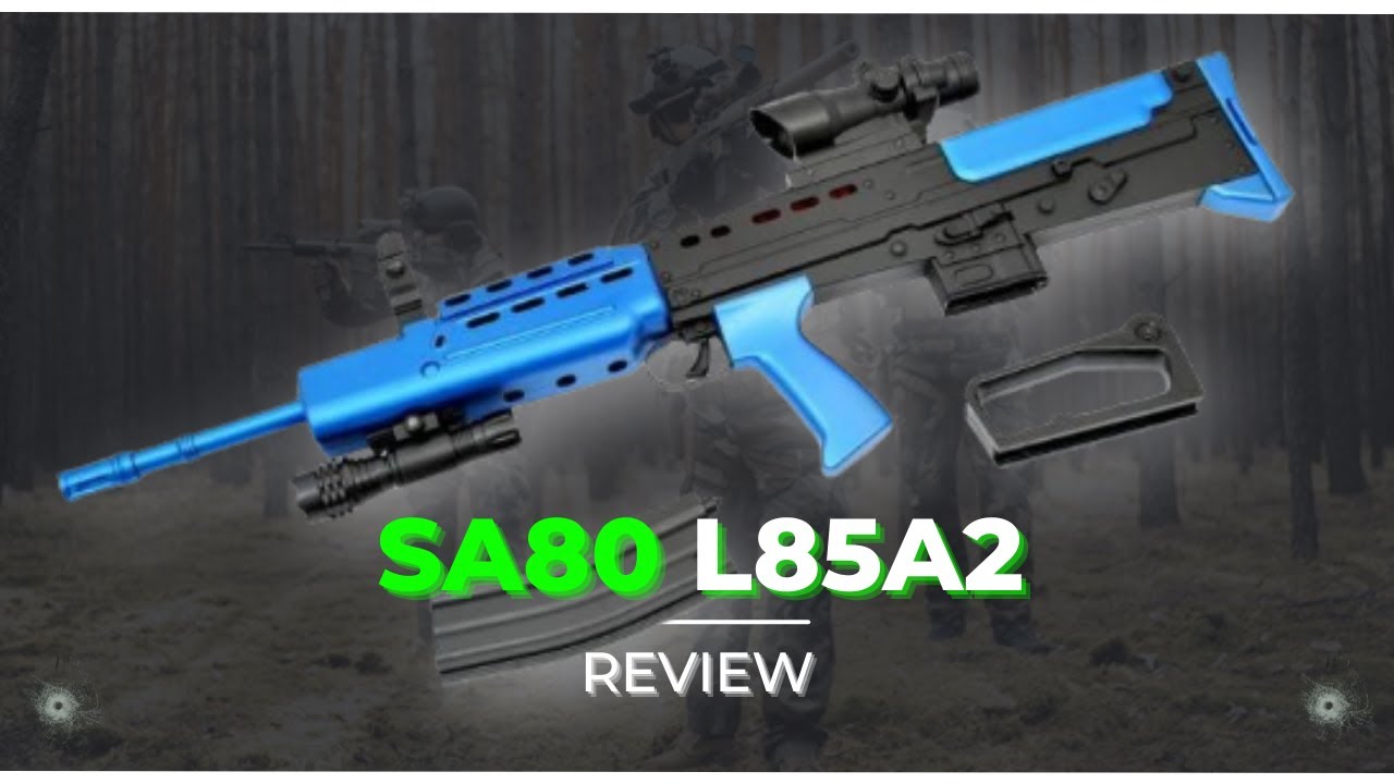 Vigor SA80 L85A2 Spring Airsoft Rifle Review - YouTube