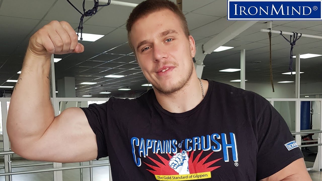Сертификация на Crush to dust challenge от Ironmind. - YouTube