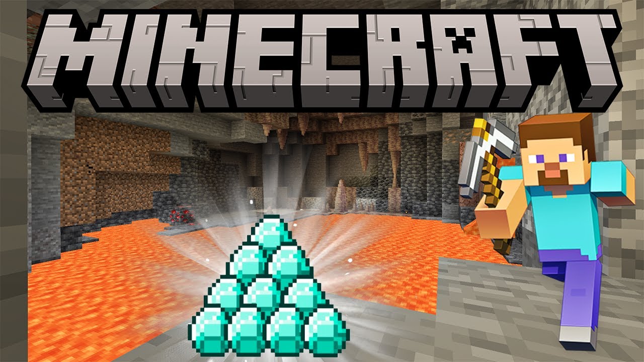 Let's Go Search for Diamonds!! [Learning How to Play Minecraft Ep. 20] - YouTube