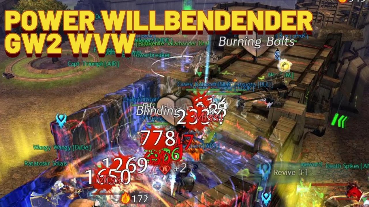 Ultimate WILLBENDER gw2 Gameplay WvW 2024 - YouTube