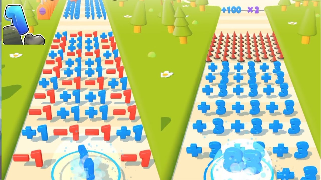 Number Run 3D (Infinity) Walkthrough Android ISO game play - YouTube