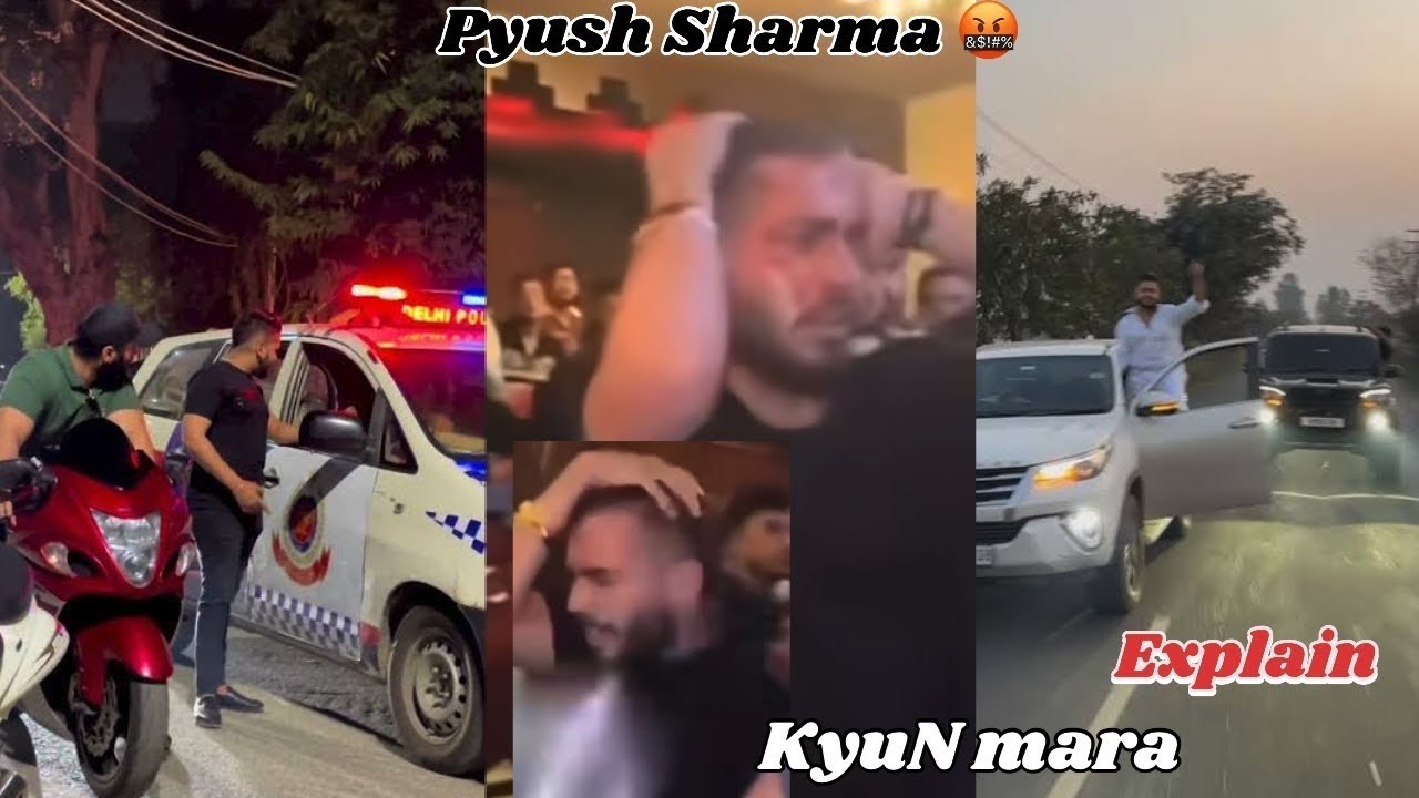 Piyush Sharma ki Pitai 😡| Piyush Sharma Fight Video| Piyush Sharma chandigarh Fight | Full ...