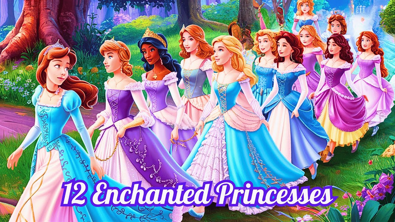 The 12 Enchanted Princesses - YouTube