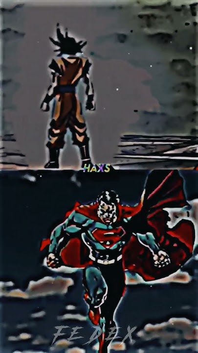Comp Goku Vs Supermananime Comics Shortvideo Shorts Edit Youtubeshorts Viral Youtube