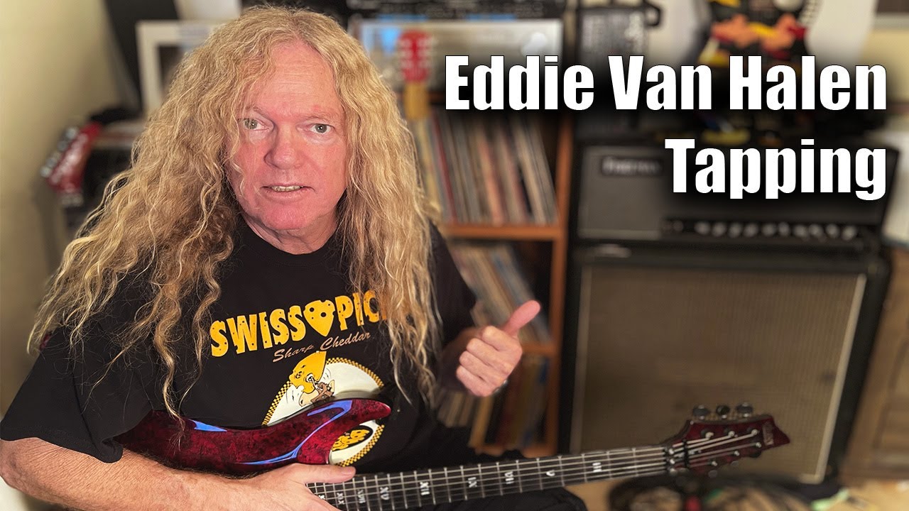 Eddie Van Halen Tapping Technique - YouTube