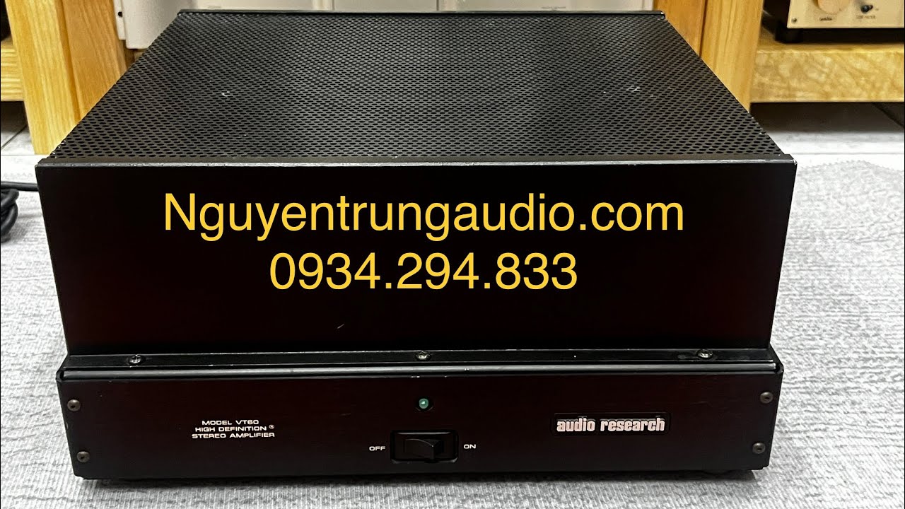 Pow Audio Research VT 60 - YouTube