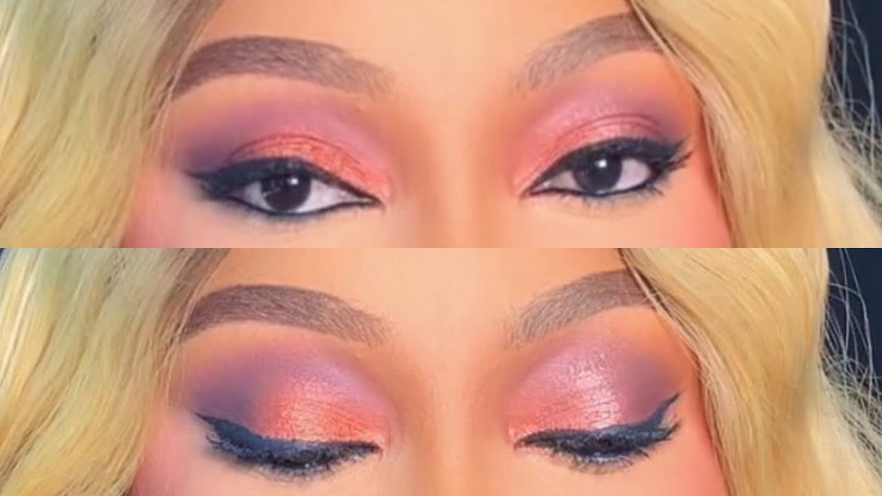 EASY EYESHADOW TUTORIAL FOR BEGINNERS - YouTube