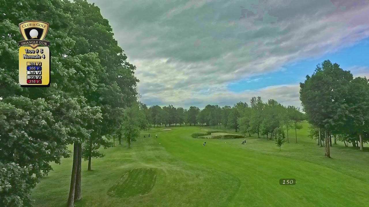 Golf Triangle d'Or 5 - YouTube
