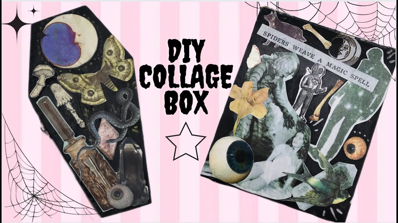 DIY Collage Box Tutorial (and Collection!) - YouTube