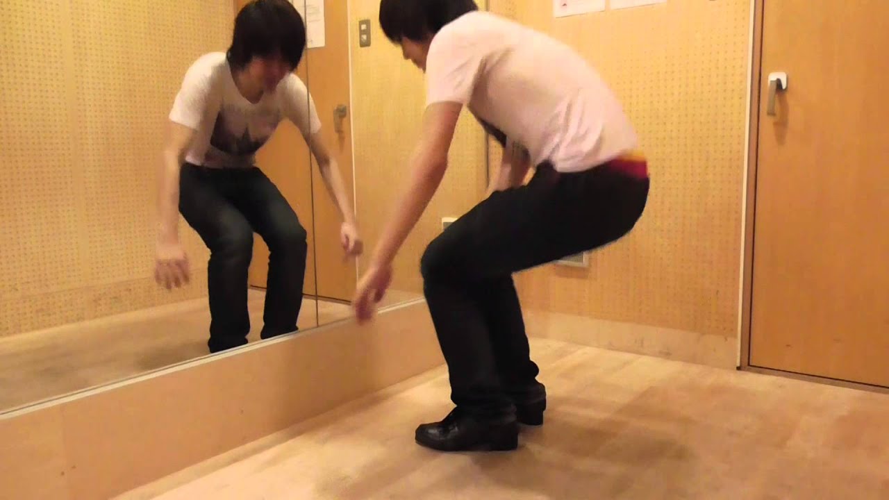 【空中技】タップ講座ダブルプルバック編（how to double pull back of tap dance) - YouTube