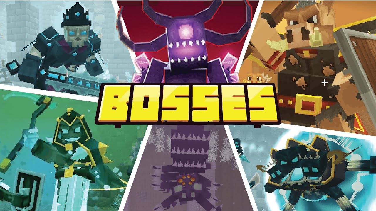 Bosses Add-On - Showcase | Minecraft Bedrock Add-On - YouTube