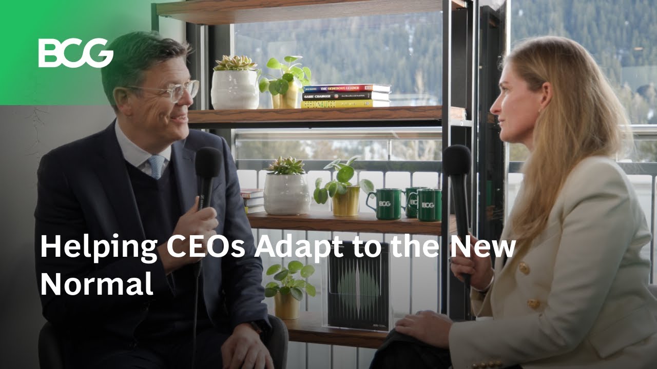 Helping CEOs Adapt to the New Normal - YouTube