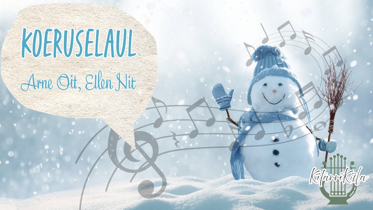 KOERUSELAUL - Arne Olt / Ellen Niit. - YouTube