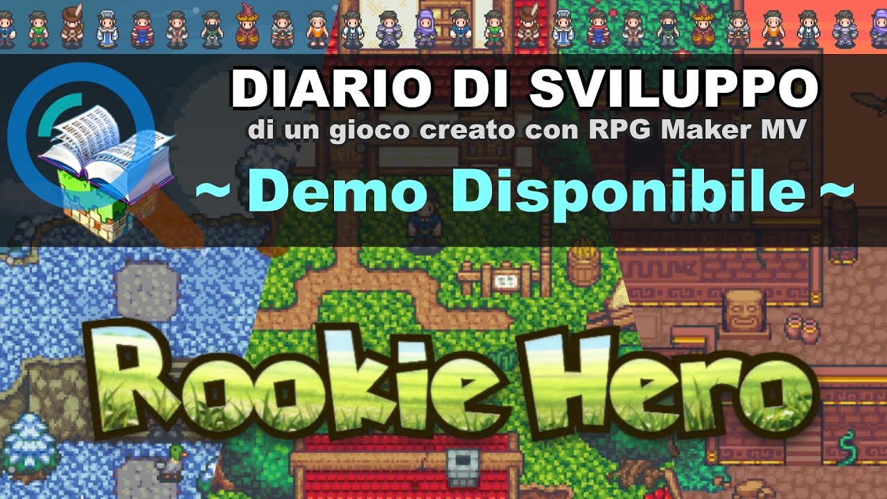 DIARIO di SVILUPPO: Demo di Rookie Hero (RPG Maker MV) [+1000 Iscritti ...