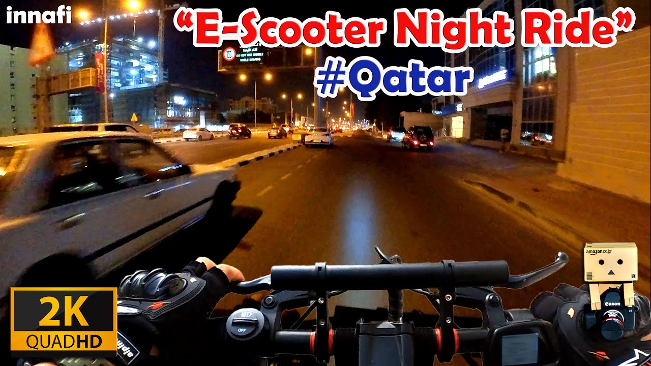 EScooter Night Ride | Eco-Friendly | 2K - YouTube