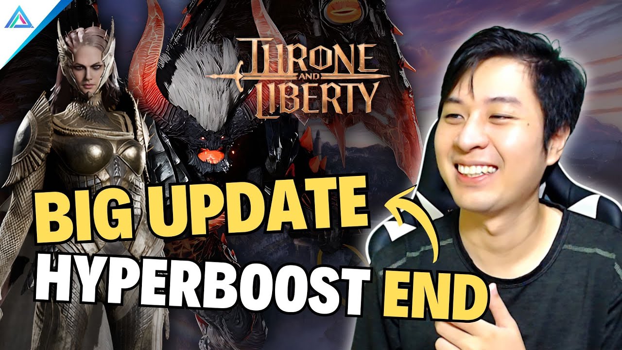 UPDATE BESAR & HYPERBOOST SERVER BERAKHIR - Throne And Liberty - YouTube