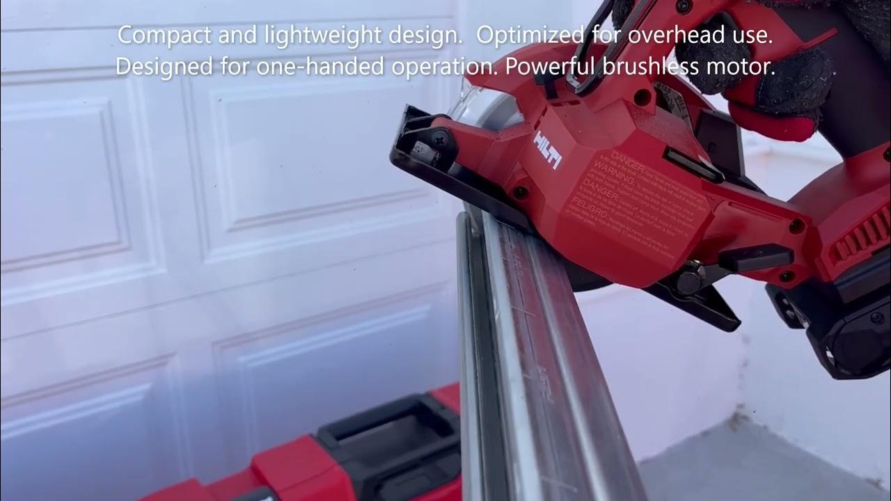 HILTI SC4MR 22 NURON CORDLESS METAL CUTTING CIRCULAR SAW - YouTube