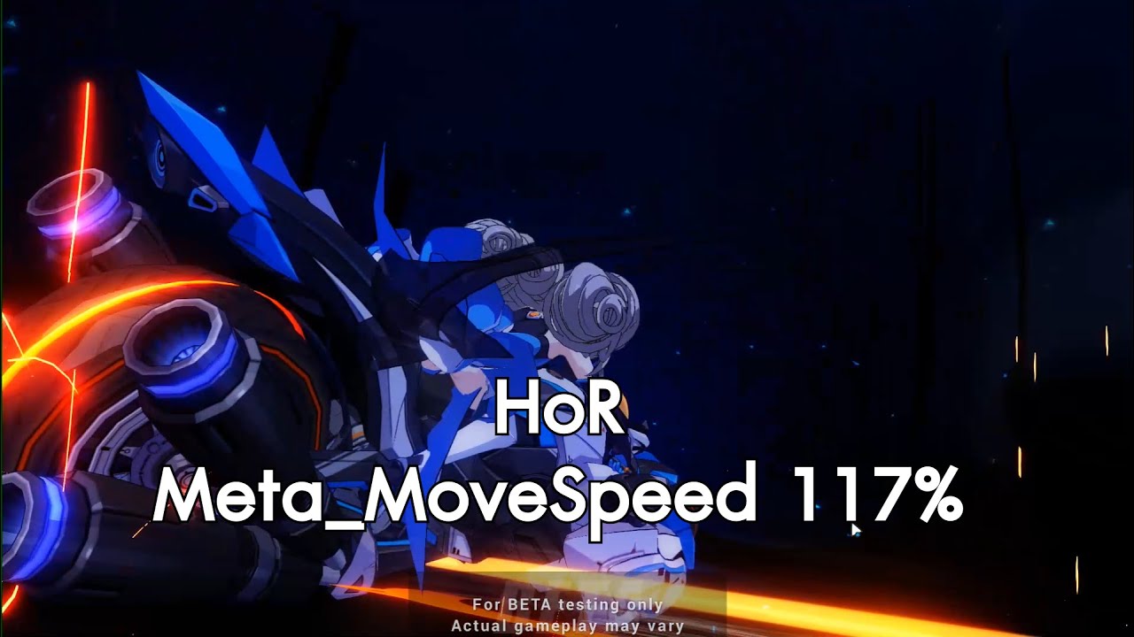 [Beta] HI3 : HoR Meta_MoveSpeed 117% [Voice:CH] - YouTube