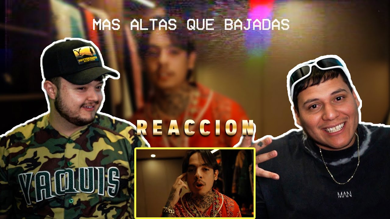 Natanael Cano - Mas Altas Que Bajadas [REACCION] | ep reactions - YouTube
