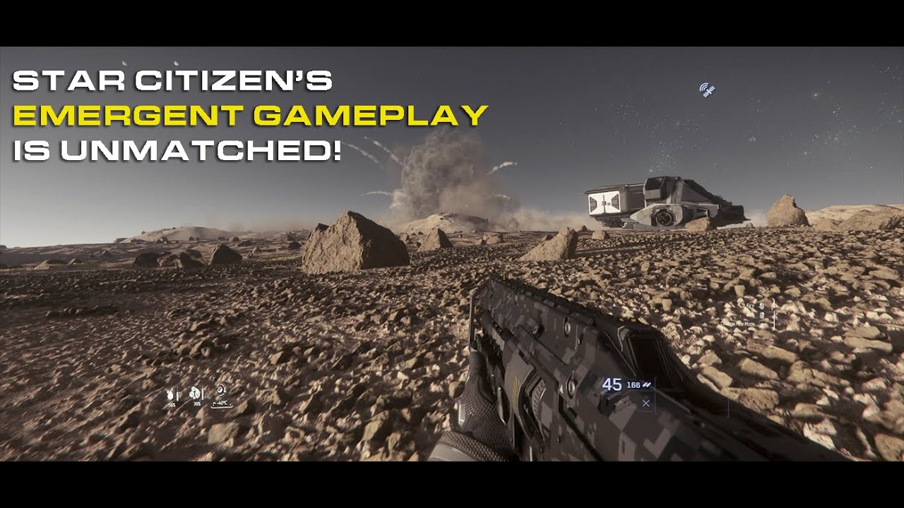 Emergent Gameplay in Star Citizen 3.21 LIVE - YouTube