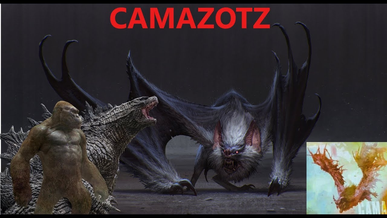 New Monsterverse Titan: Camazotz (Godzilla vs Kong Prequel) - YouTube