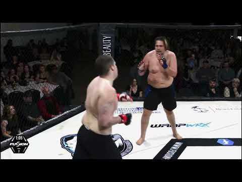 Caleb’s First amateur Heavyweight MMA fight - YouTube