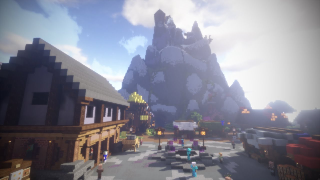i miss the old Hypixel Skyblock hub - YouTube