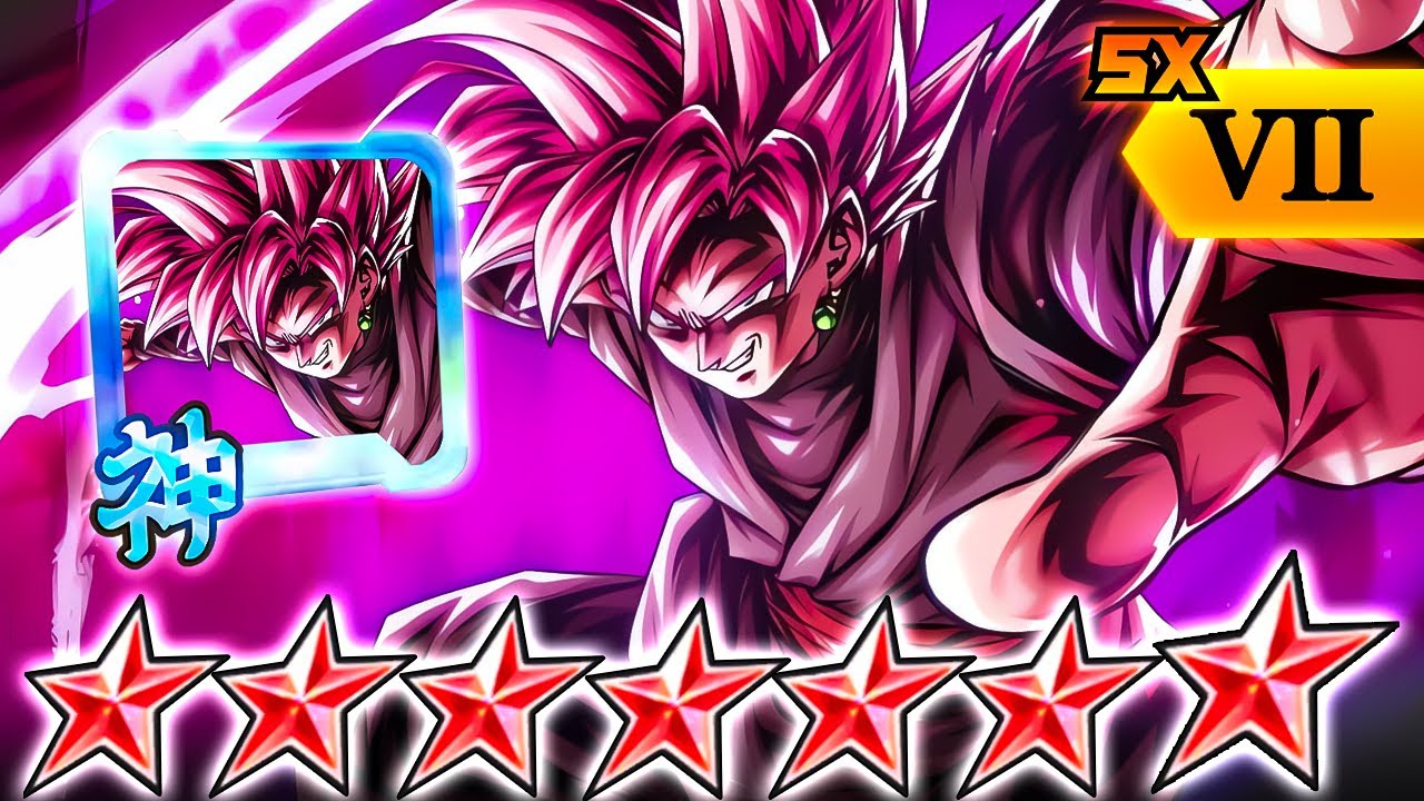 (Dragon Ball Legends) 5x ZENKAI BUFFED ULTRA SSJ ROSE GOKU BLACK IS A ...
