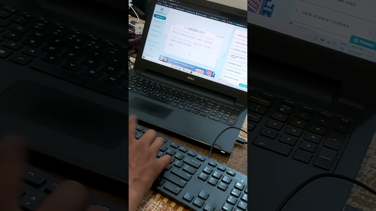 online typing test, tutorial English, tips for typing #typing #viral # ...