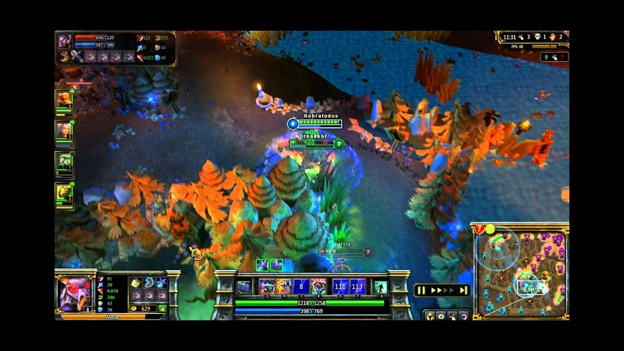 [Kebratodos] Alistar get Rampage League of legends - YouTube