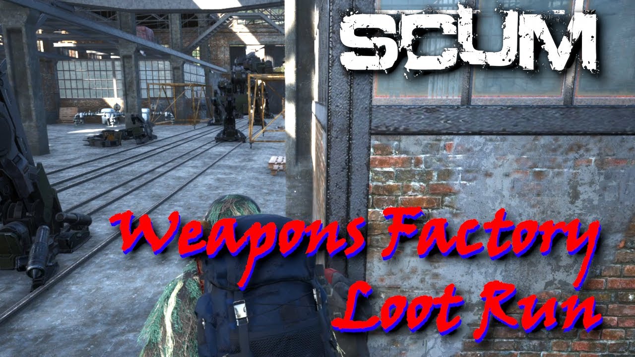 Epic return to the Weapons Factory in Scum 0.95 - YouTube