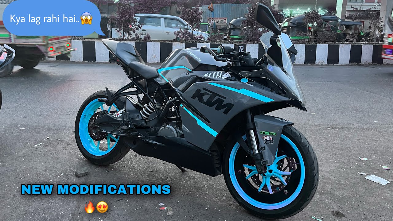 New Modifications On My Ktm Rc 😍| - YouTube