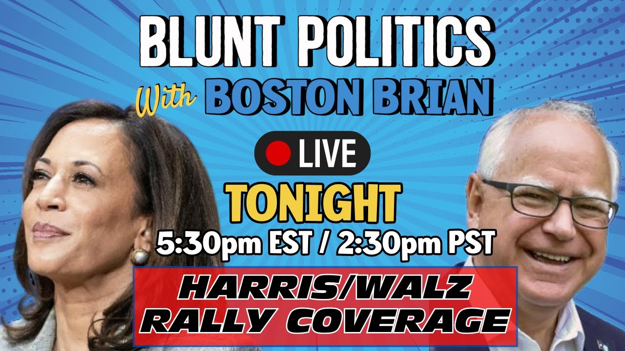 KAMALA HARRIS AND TIM WALZ HOLD FIRST RALLY IN PHILADELPHIA! - YouTube