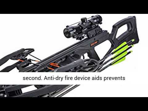 Bear X Intense CD Ready to Shoot Crossbow Package with Scope, Quiver ...