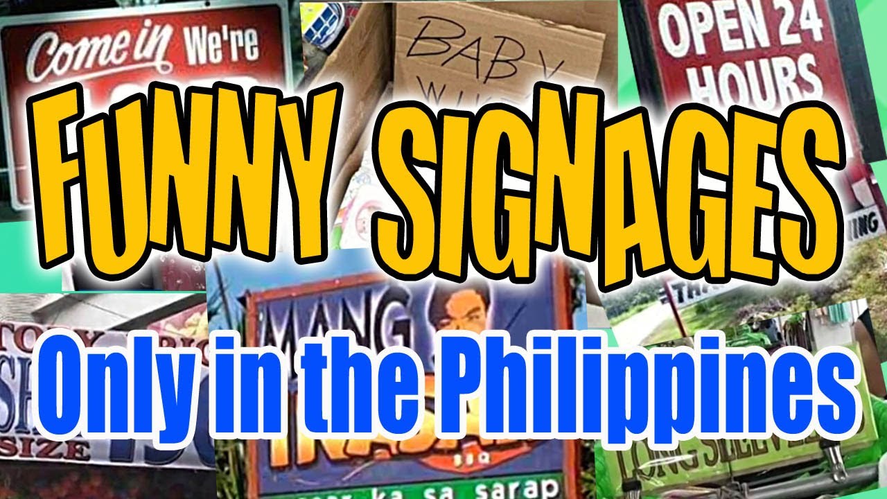 TRENDING VIRAL FUNNY SIGNAGES POSTERS NAKAKATAWANG KARATULA ONLY IN THE ...