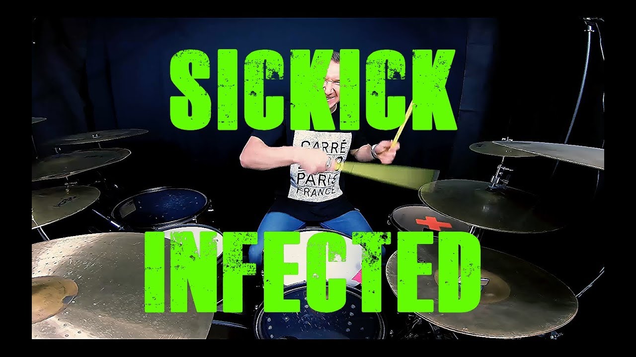 Sickick - Infected - Drum Cover - YouTube
