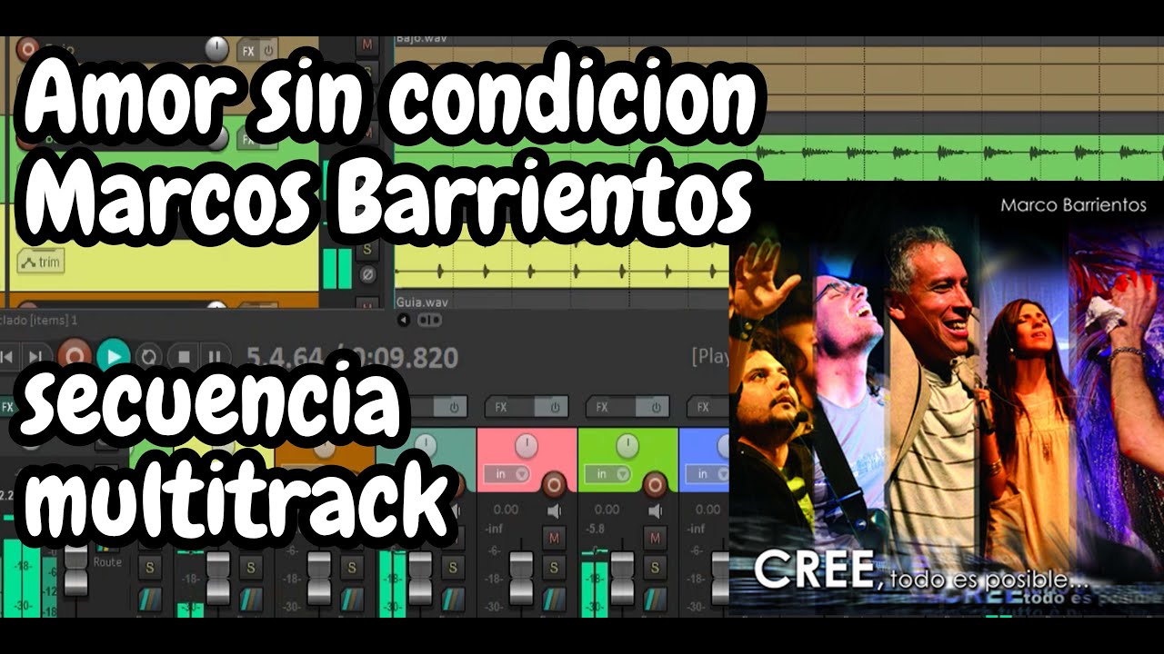 Amor sin condicion/Marcos Barrientos/Secuencia Multitrack - YouTube