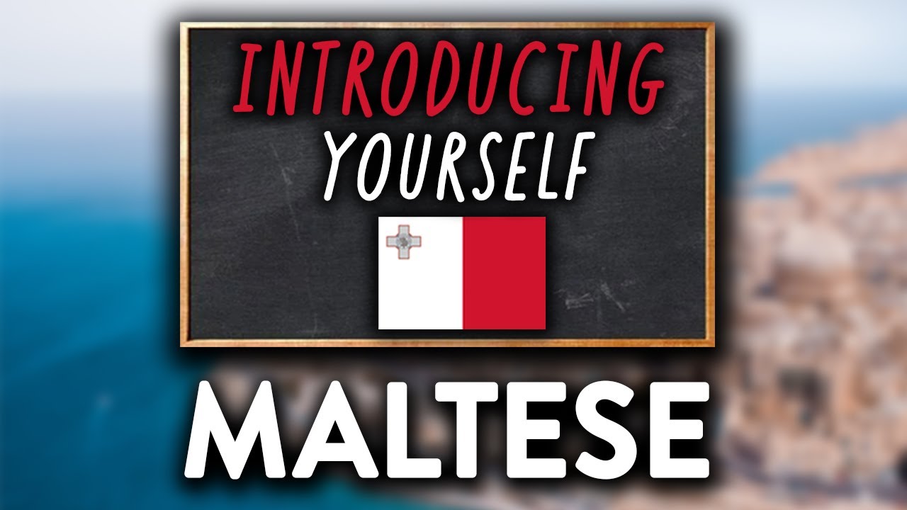 How to Introduce Yourself in MALTESE - Learn Maltese Language - YouTube