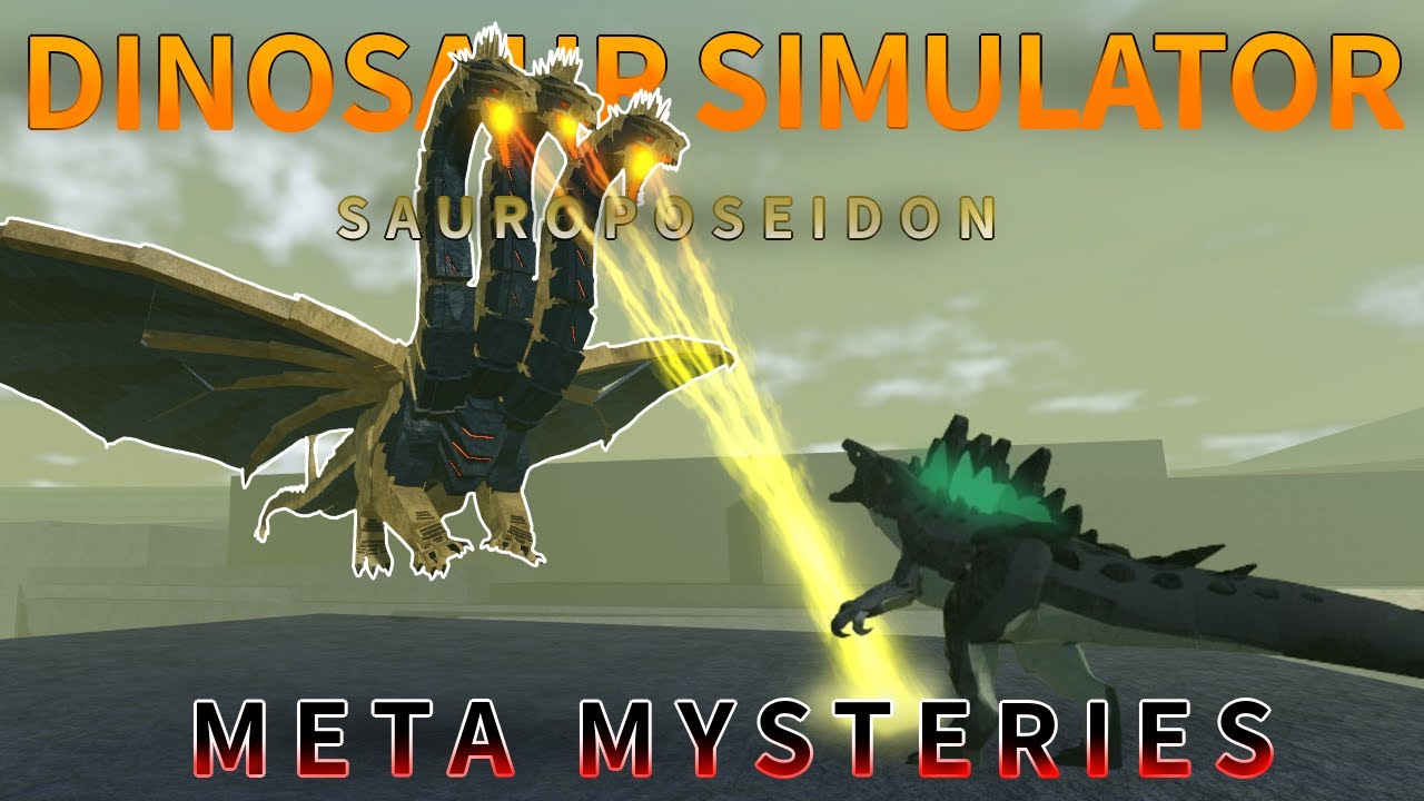 Dinosaur Simulator - Sauroposeidon Meta Mysteries how good is kaiju ...