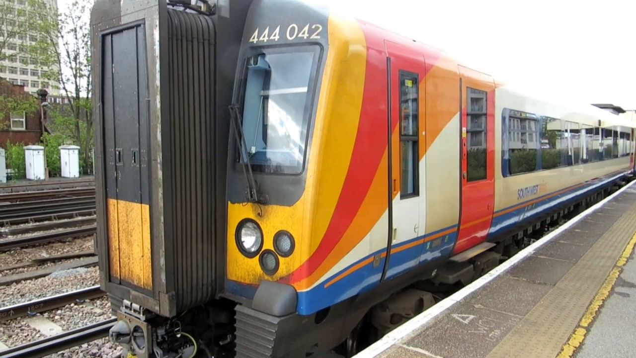 Trains at Woking 06 05 15 - YouTube