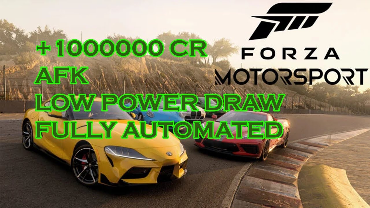 Forza Motorsport(horizon 5) easy credits afk full guide working 2024 ...
